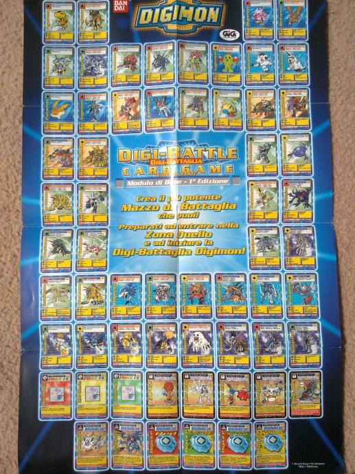 Digimon dek TCG izrada Ban Dai