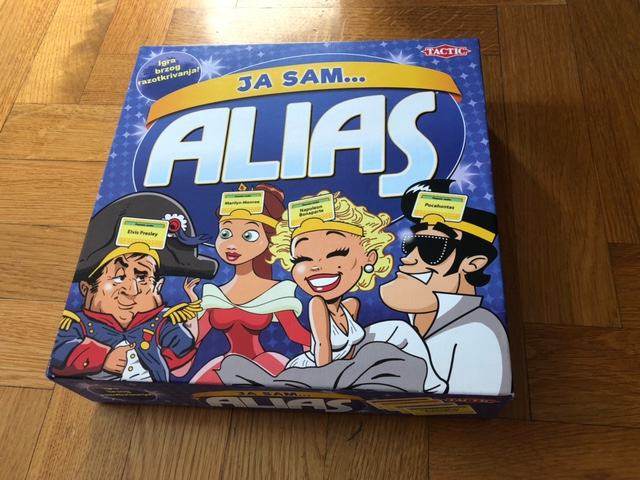 Društvena igra ALIAS JA SAM