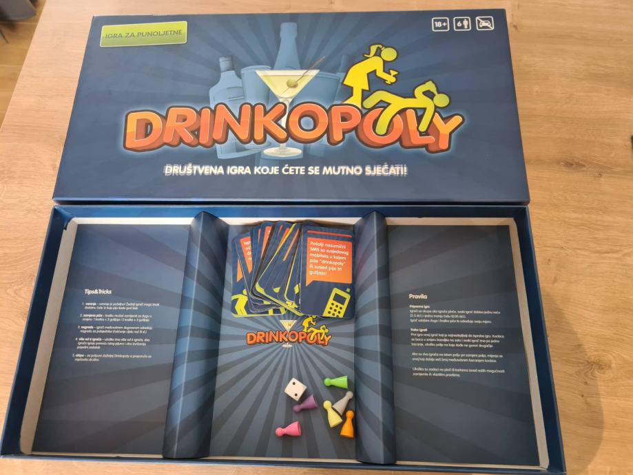 Društvena igra - Drinkopoly