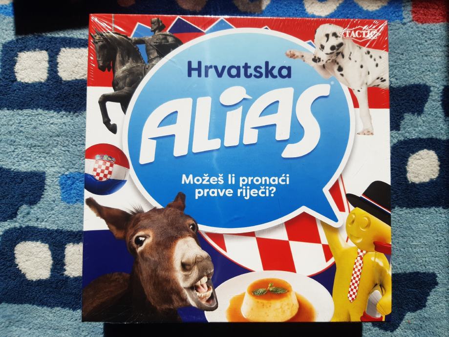 Društvena igra Hrvatska Alias