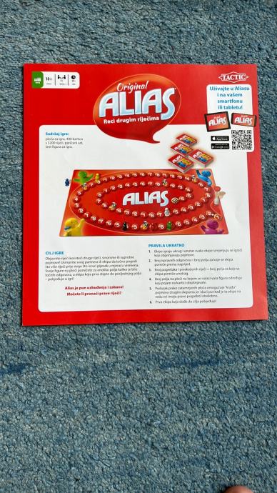 Društvena igra riječi Alias original