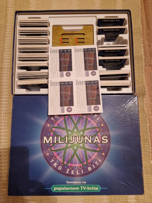društvene igre - Milijunaš