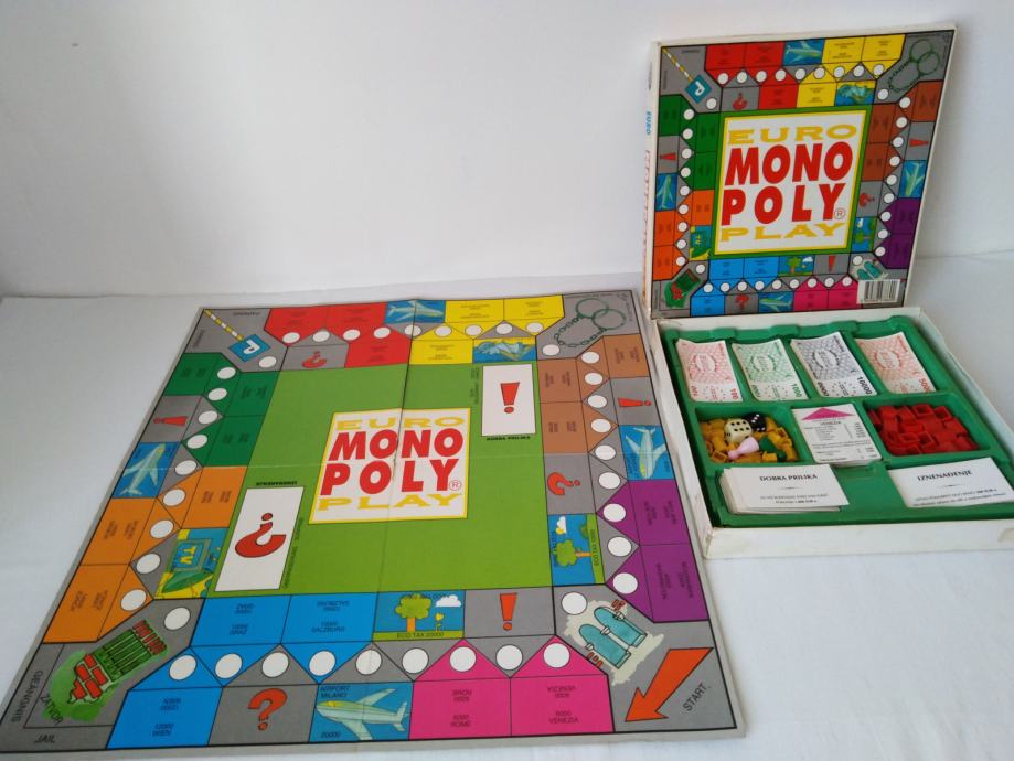 Euro Monopoly Play igra monopol