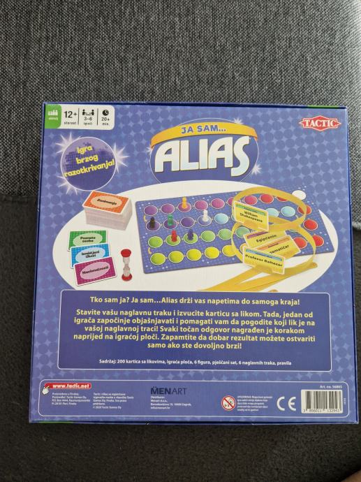 Ja sam Alias društvena igra - 10 eura, Novo