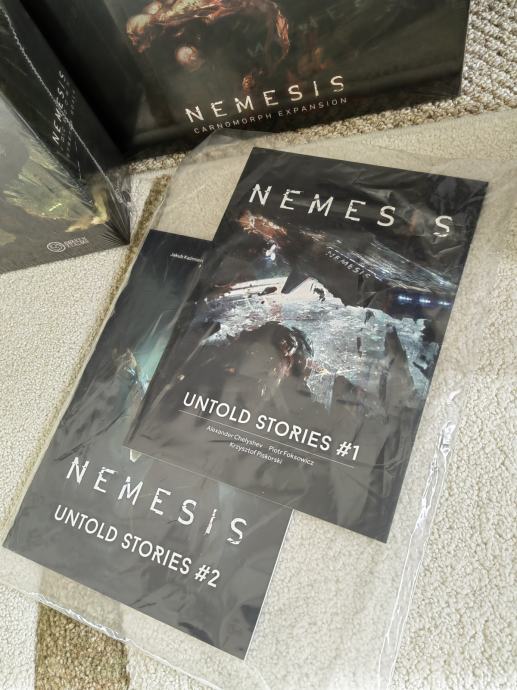 Nemesis + Nemesis Lockdown Kickstarter + Extras - Awaken Realms