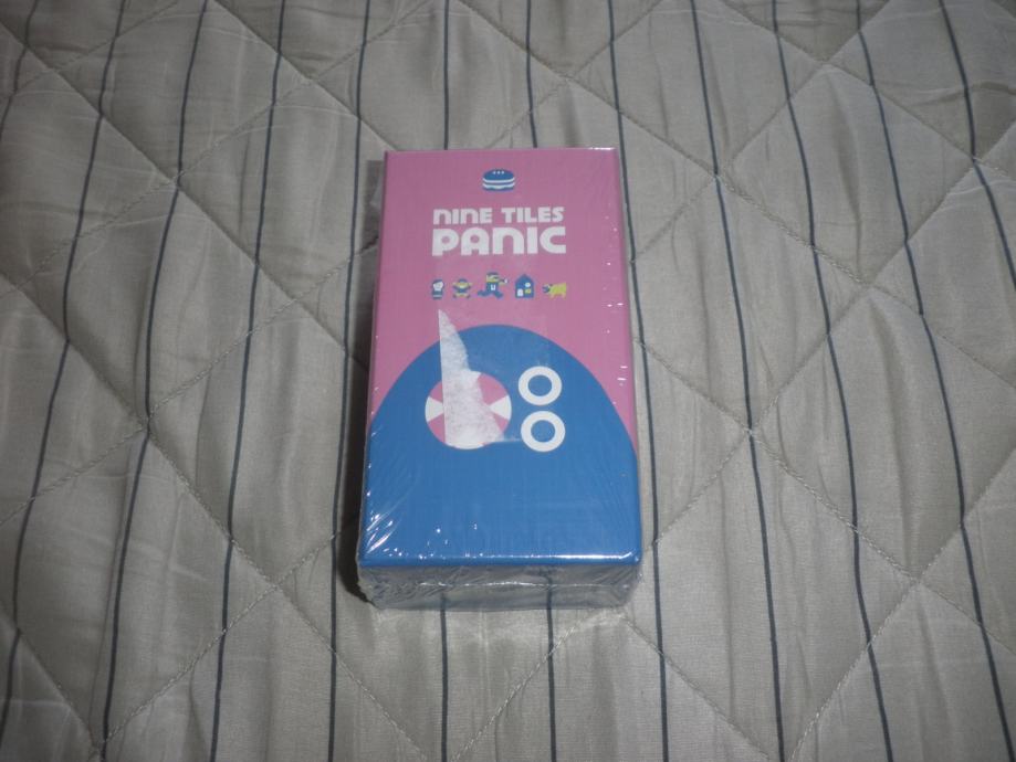 NINE TILES PANIC - nova društvena igra / board game do 5 igrača