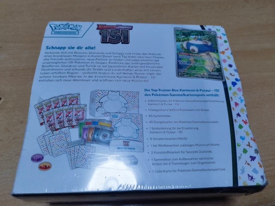 Pokemon 151 Top Trainer Box