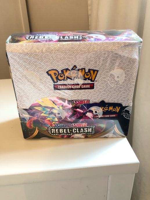 Pokemon Booster box Rebel Clash, NOVO!