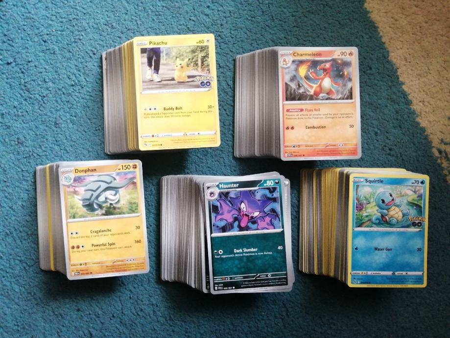 Pokemon karte 500 komada