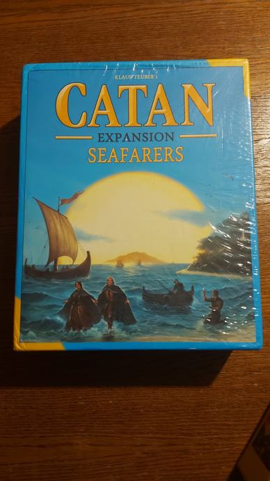 Settlers of Catan + Expansions (Seafarers i Cities and Knights)