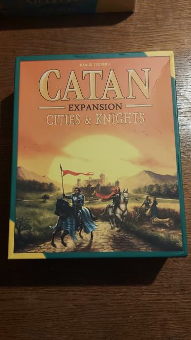 Settlers of Catan + Expansions (Seafarers i Cities and Knights)