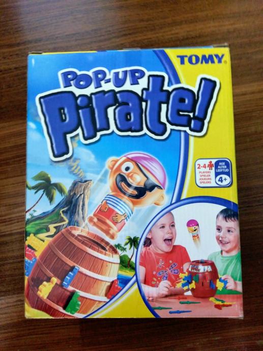 Tomy pop-up pirate