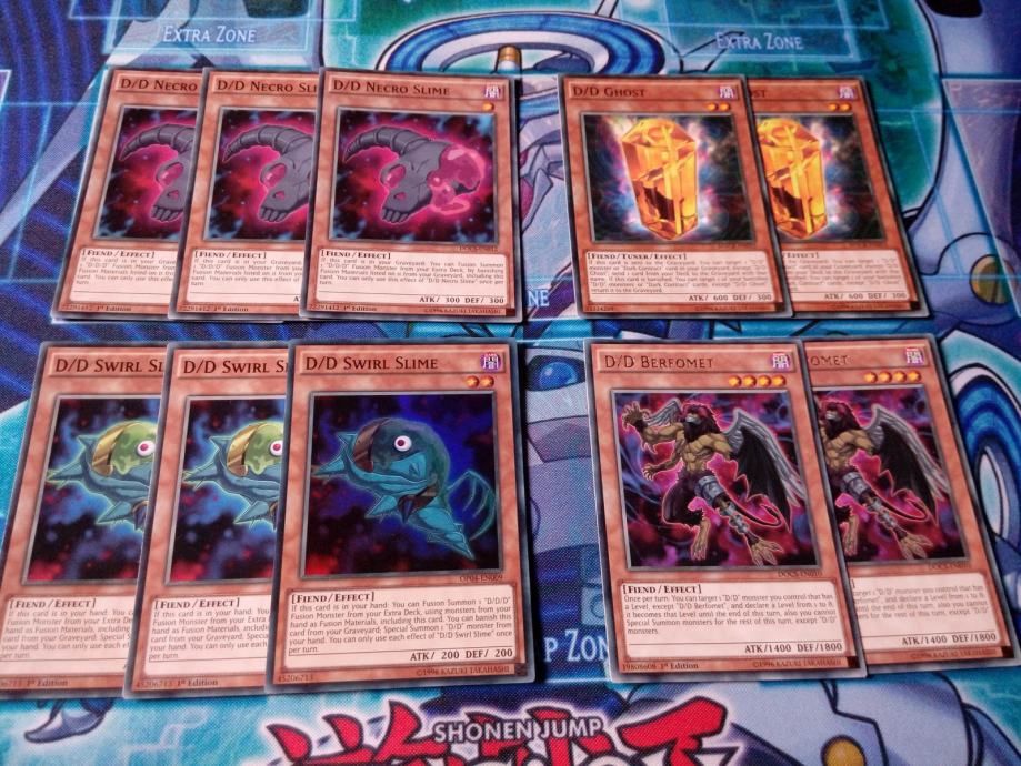 Yu-Gi-Oh! Arc-V Declan Akaba D/D Deck