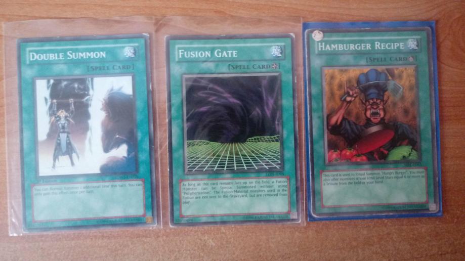 Yu-Gi-Oh karte (common, rare, super rare, ultra rare)