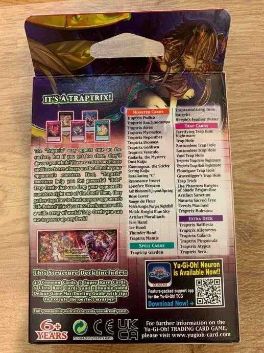 Yu-Gi-Oh! TCG: Beware of Traptrix Structure Deck