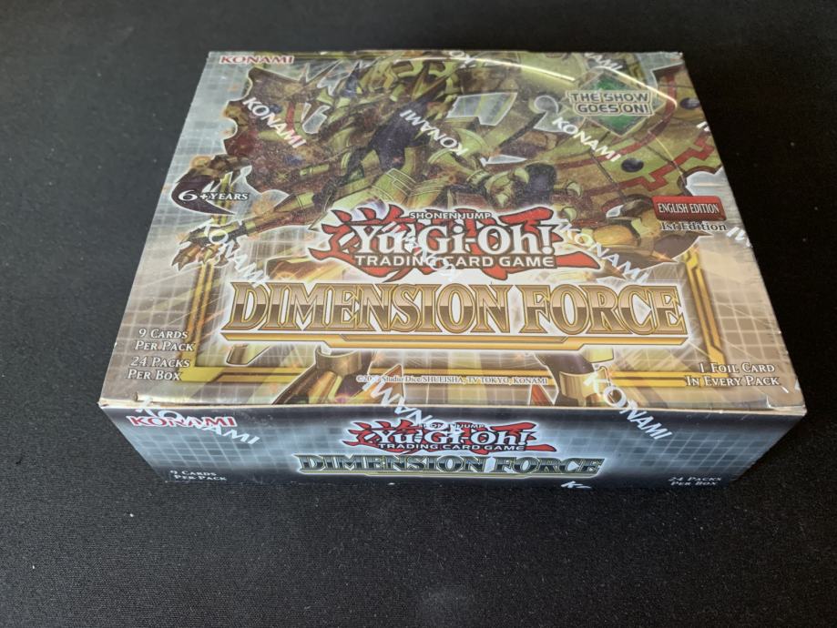 Yu-Gi-Oh! TCG Dimension Force Booster Box (24 paketića)