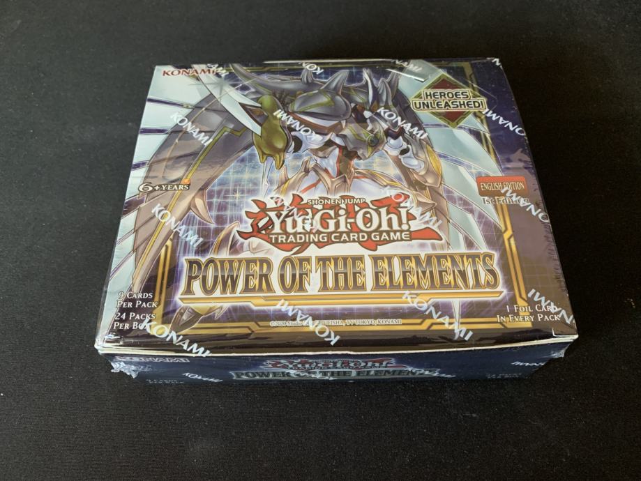Yu-Gi-Oh! TCG - Power of the Elements Booster Box (24 paketića)
