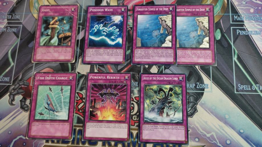 Yugioh Fish Synchro Fishborg Kompletni Deck 42 Karte Konami