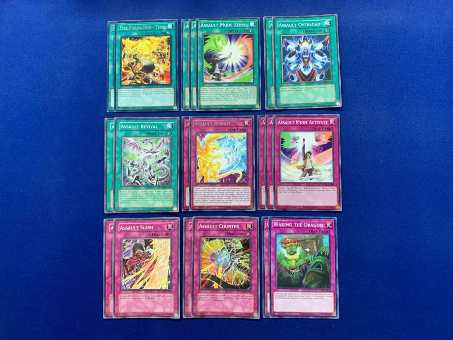 Yugioh karte Assault Mode Synchro Deck