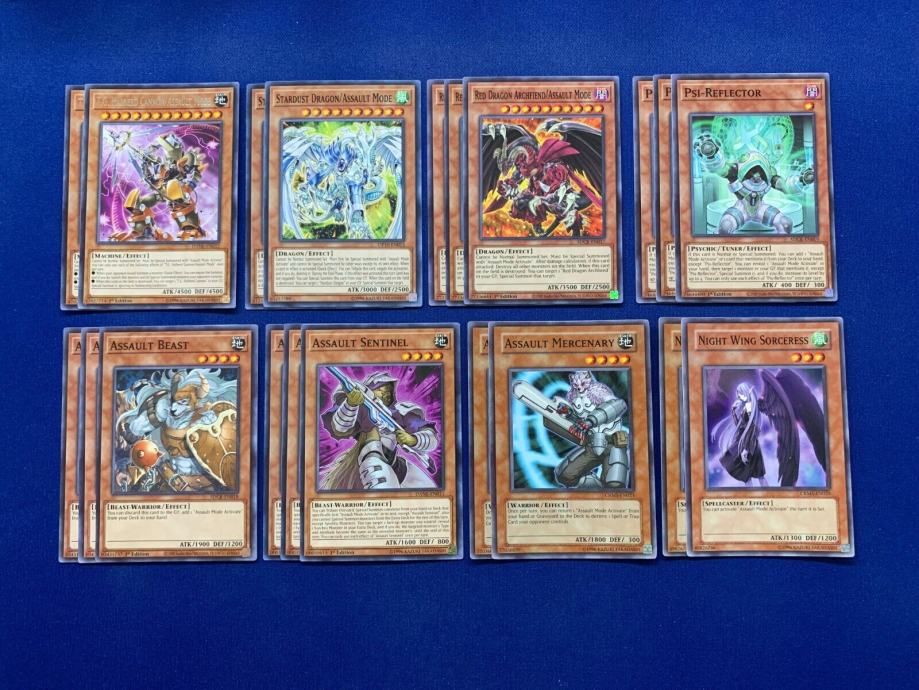 Yugioh karte Assault Mode Synchro Deck