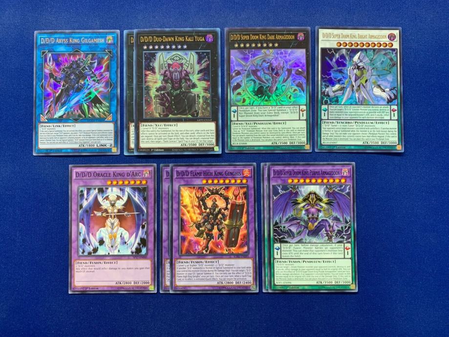 Yugioh karte Declan Akaba D/D/D deck