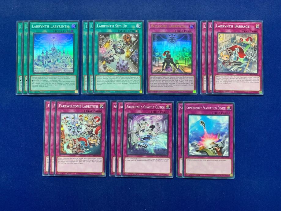 Yugioh karte Labrynth Deck