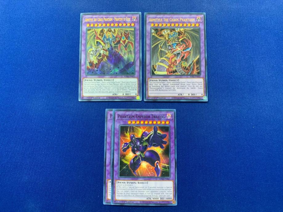 Yugioh karte Sacred Beast Uria,Hamon,Raviel Deck
