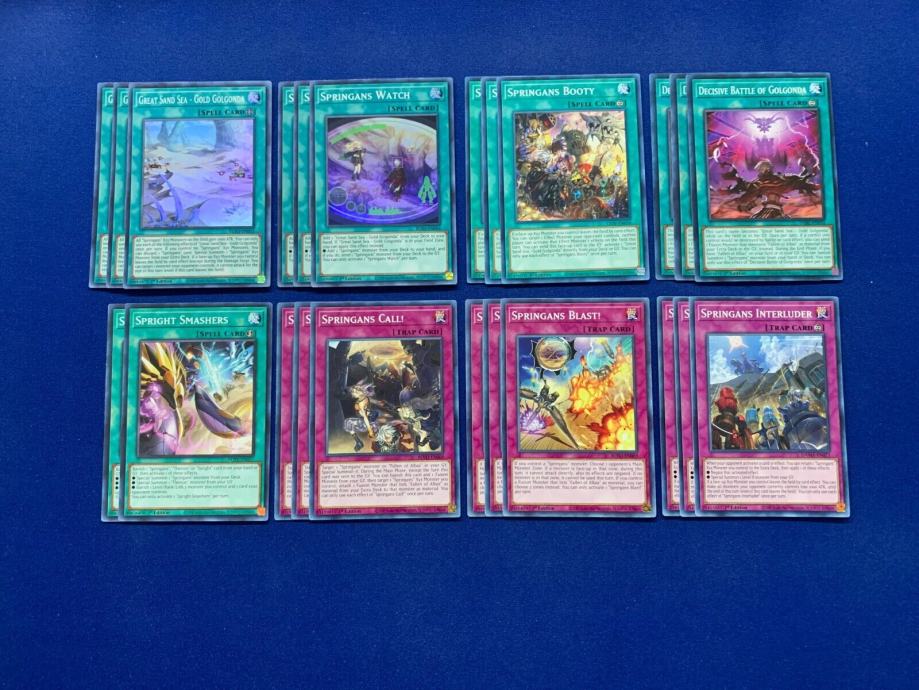 Yugioh karte Springans deck