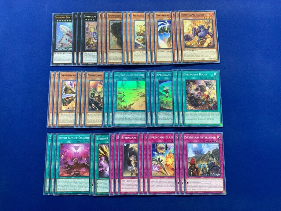 Yugioh karte Springans deck