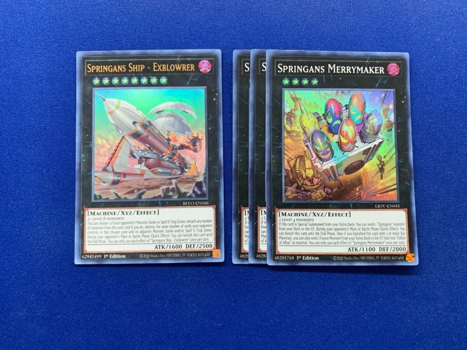 Yugioh karte Springans deck