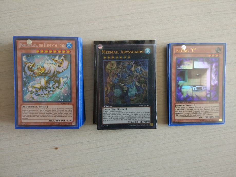 YuGiOh Mermail deck - full kompetativan deck ~~ 130 karata!