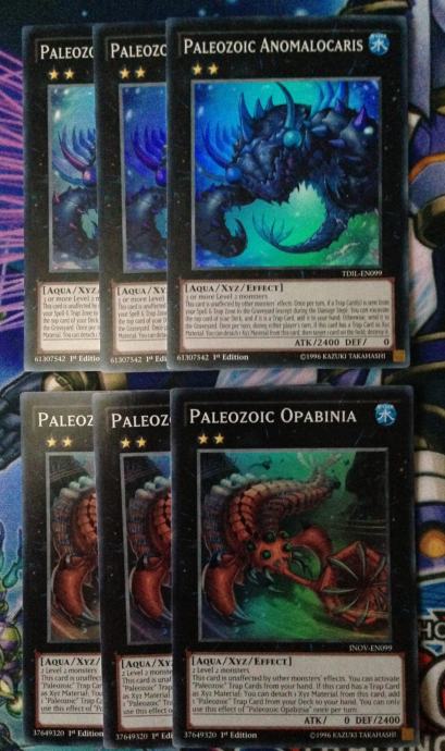 Yugioh TCG: Paleozoic deck core