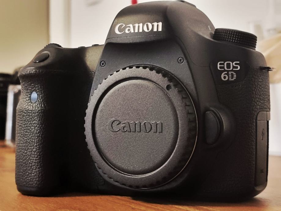 Canon 6D + intervalometar i remote shutter na poklon + 2 baterije