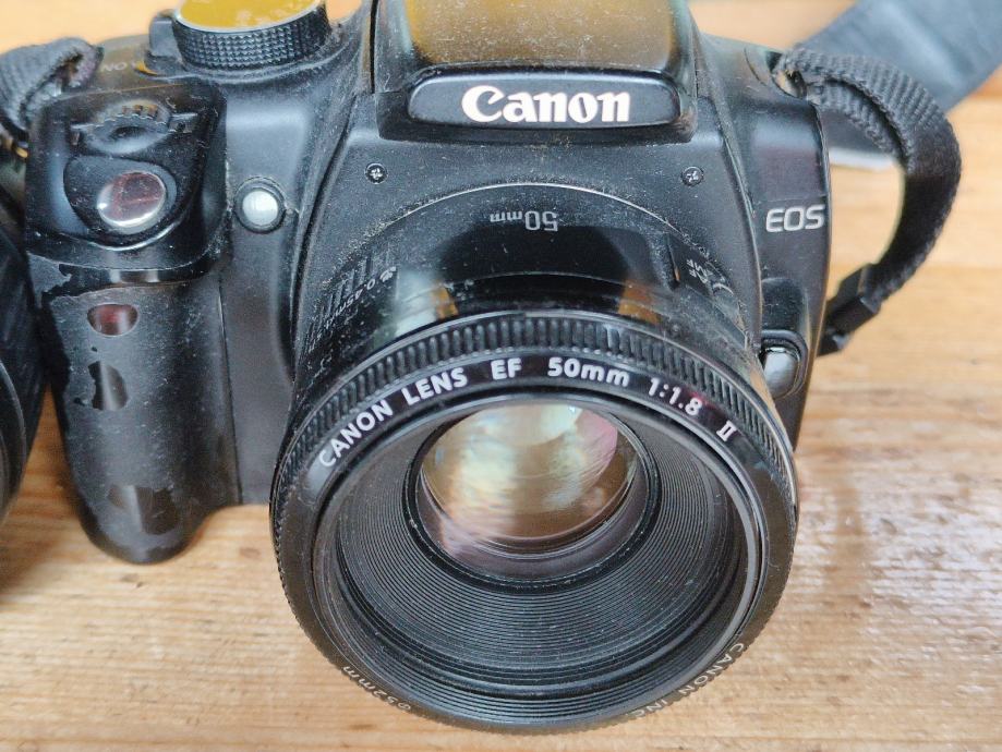 canon eos 350d tri objektiva