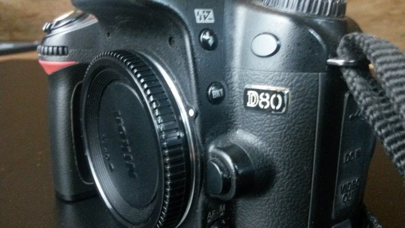 Nikon d80 dslr body