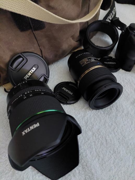 Pentax K1 Mk II+objektivi-- u kompletu ili pojedinačno