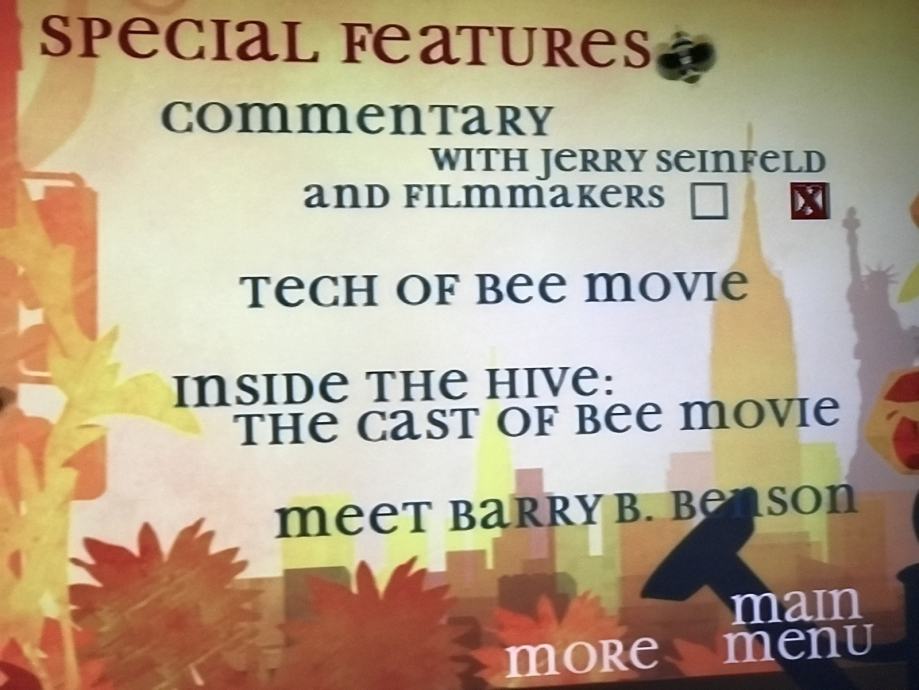17.DreamWorks klasik iz2007.naDVDu: Pčelin film= Bee movie+spec.dodaci
