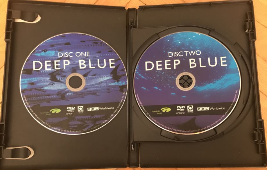 2x DVD-a iz 2004./ BBC Worldwide: Deep Blue - 90 min / nema HR titlova