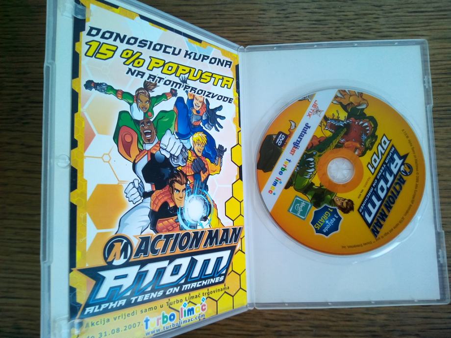 Action Man ATOM: Alpha Teens on Machines DVD