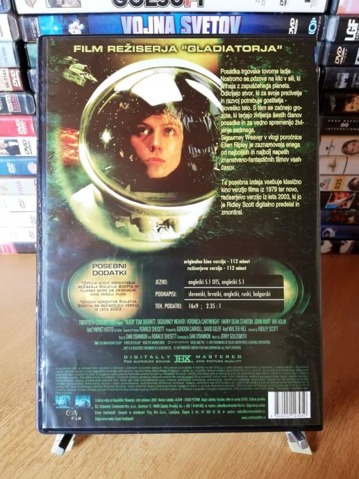 Alien Quadrilogy (1979-1997) Theatrical + Directors Cut / HR titlovi