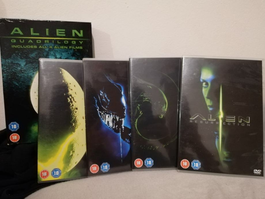 Alien Quadrilogy DVD Box Set