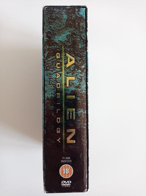 Alien Quadrilogy DVD box