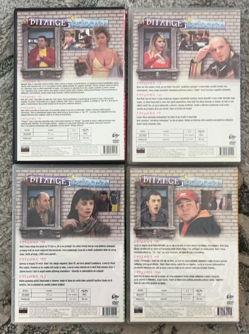 Bitange i princeze 1 sezona 4 dvda