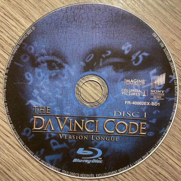 Blu-Ray Da Vincijev kod = The Da Vinci Code (2006.) Tom Hanks