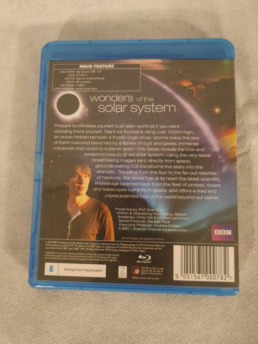 Blu Ray - Wonders of the Solar System
