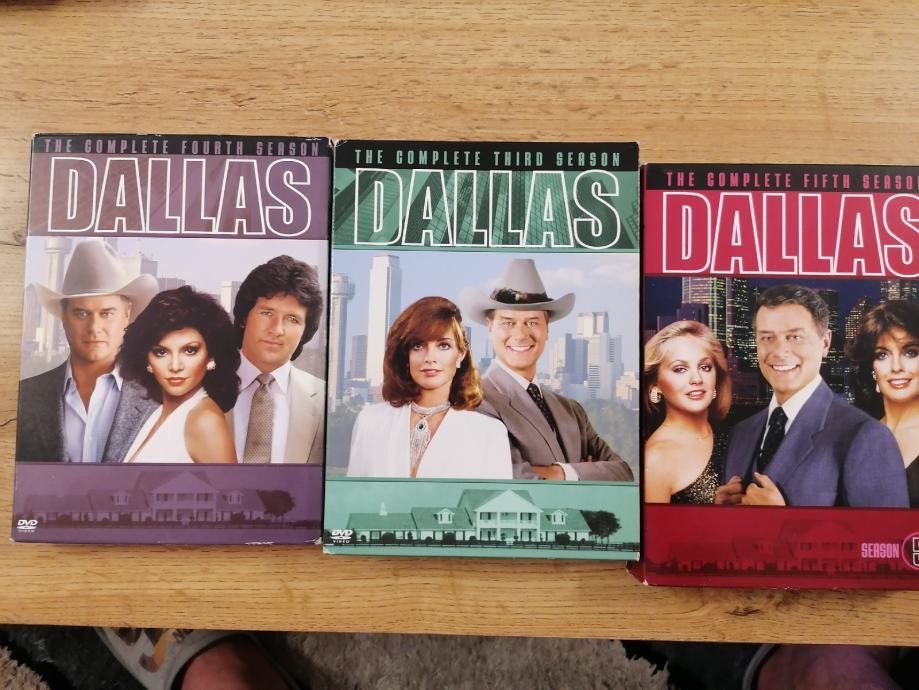 Dallas kolekcija 3 sezone na DVD