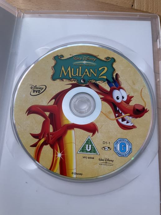 Disney klasik iz 2004. na DVD-u: Mulan 2 = II +posebni dodaci