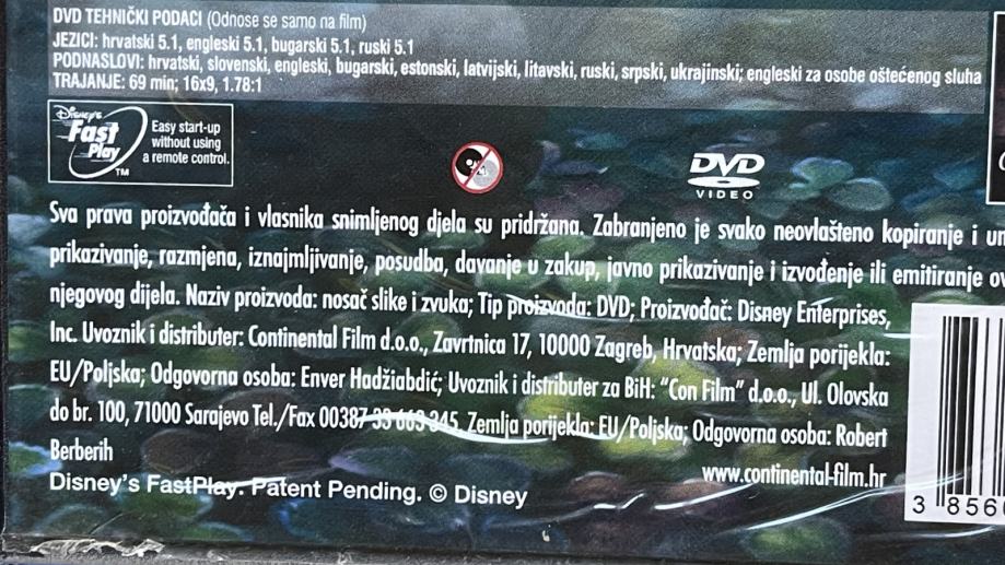 Disney klasik iz 2006. na DVD-u: Bambi 2 = II +posebni dodaci