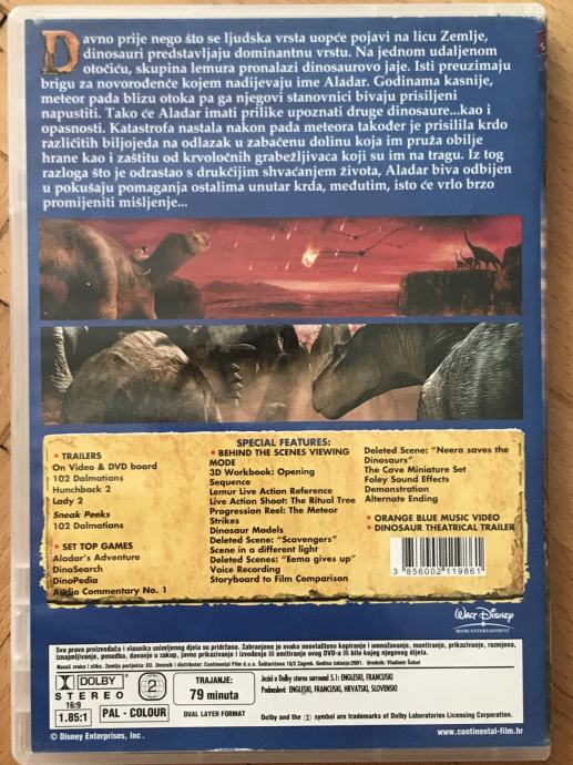 451. Disney klasik iz 2000. na DVD-u: Dinosaur +dodaci