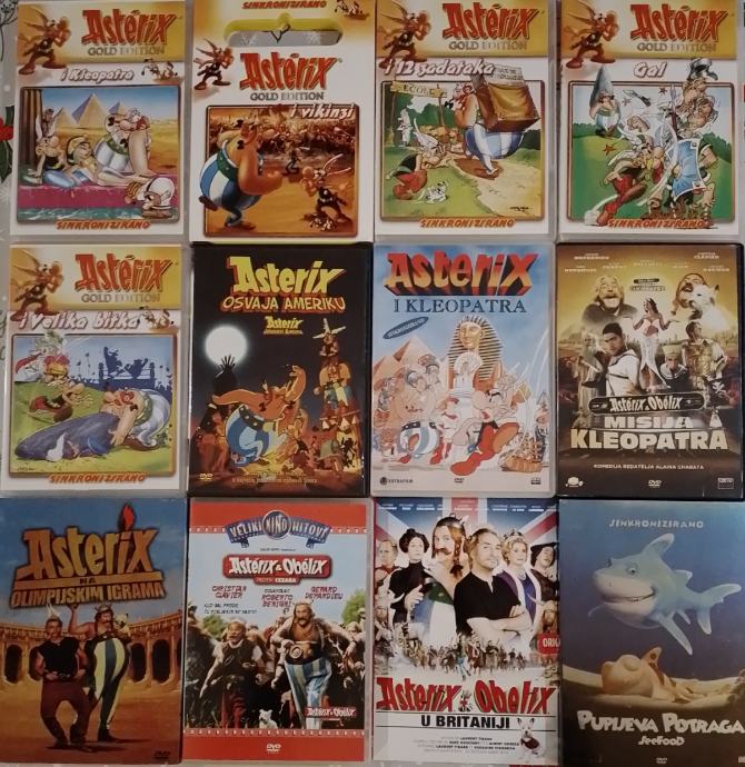 DISNEY/PIXAR/DREAMWORKS/SONY,DVD,CRTANI FILMOVI...